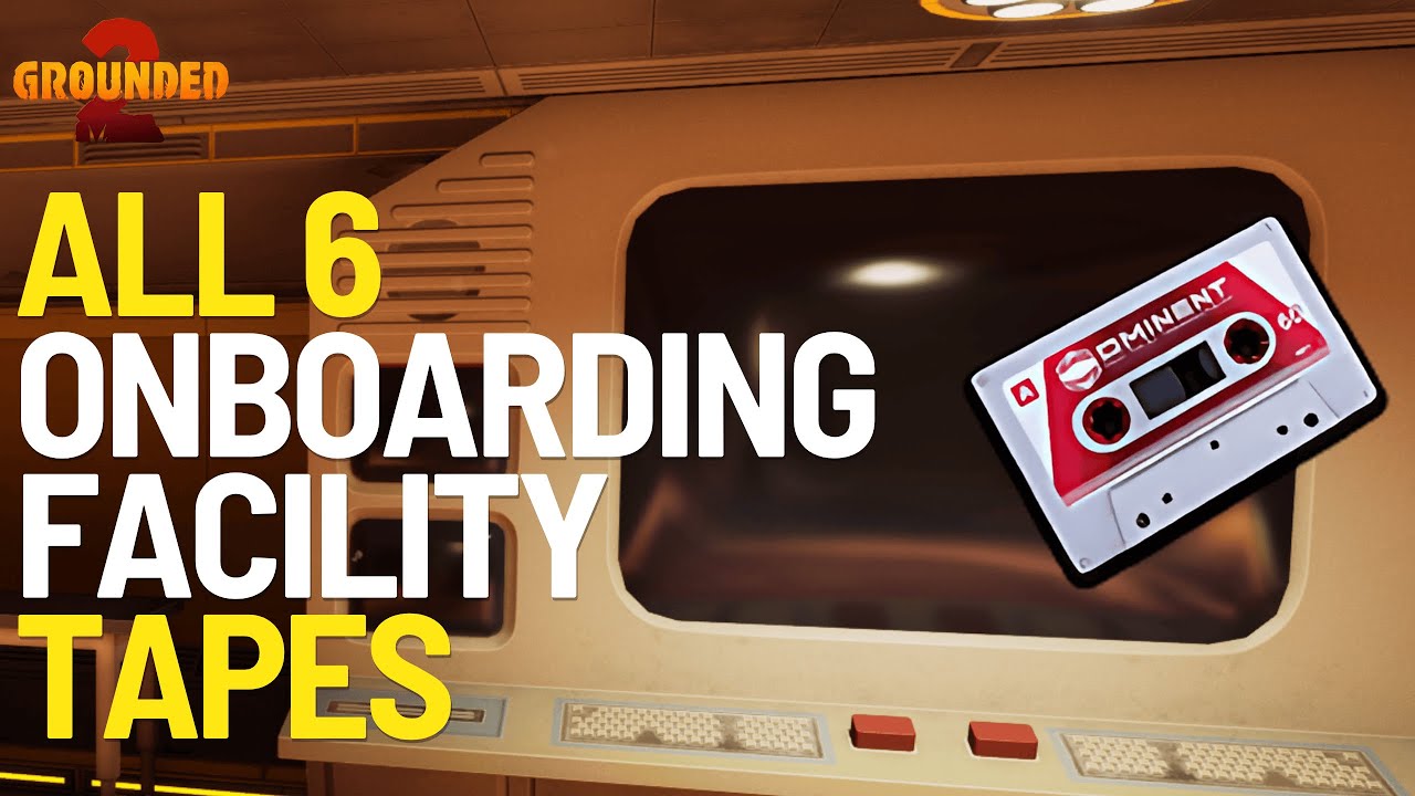 All 6 Onboarding Facility Tape Locations in Grounded 2 - YouTube