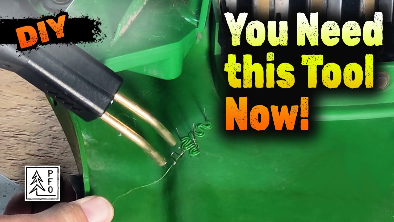 Best Tool for Fixing Cracked Plastic - MUST HAVE Tool - YouTube