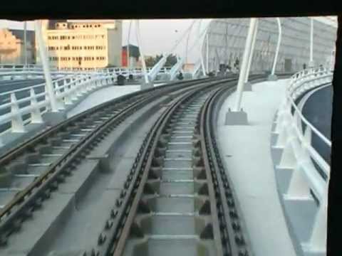 Inaugurare Pasaj Basarab -- #4049, primul tramvai pe Pasajul Basarab ...