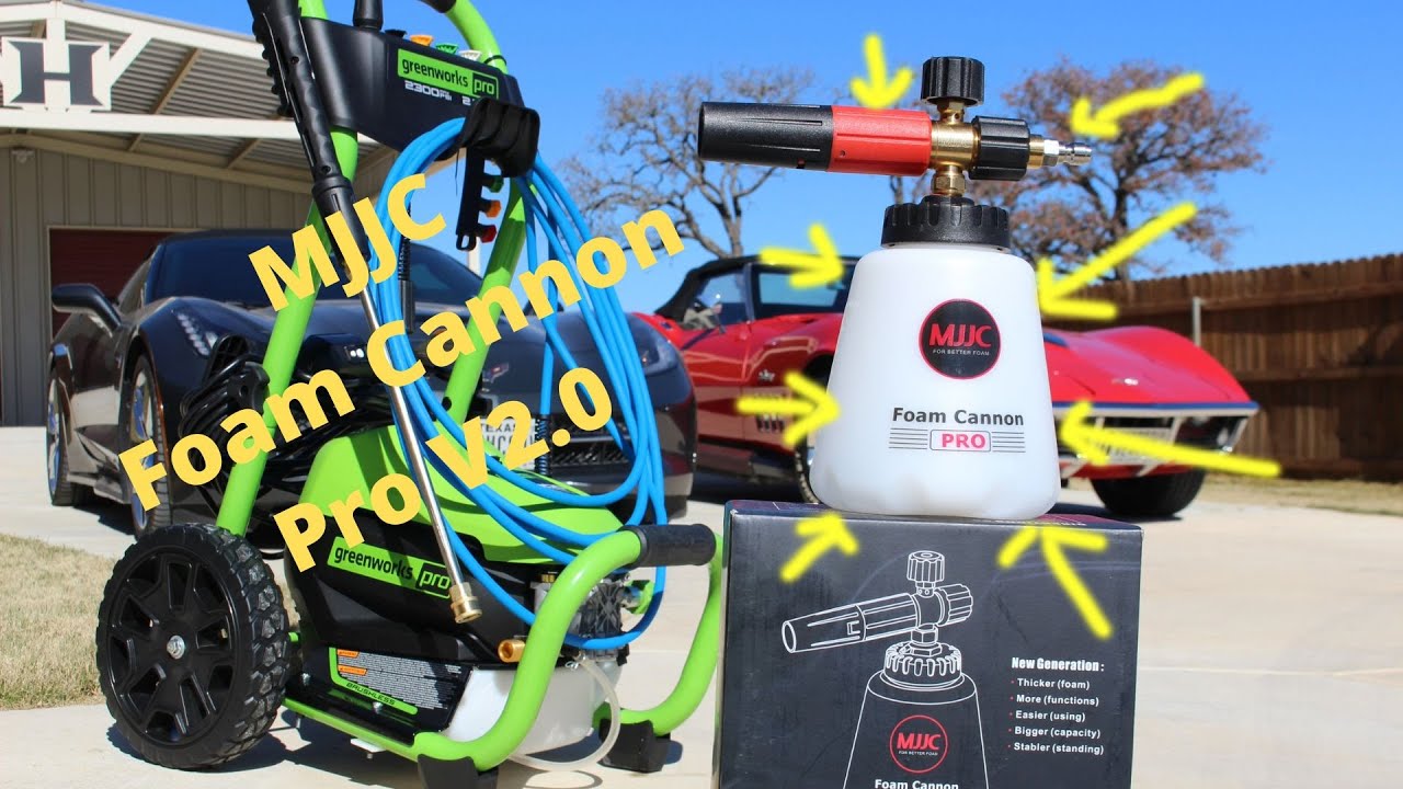 MJJC Foam Cannon Pro 2 Review - YouTube