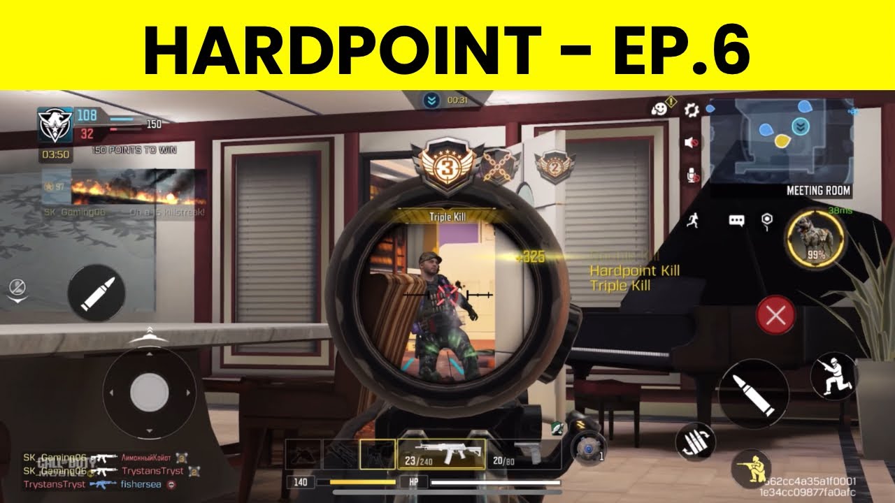 AK117| Hardpoint CODM Ep.6| SK Invades - #101| 4K - YouTube