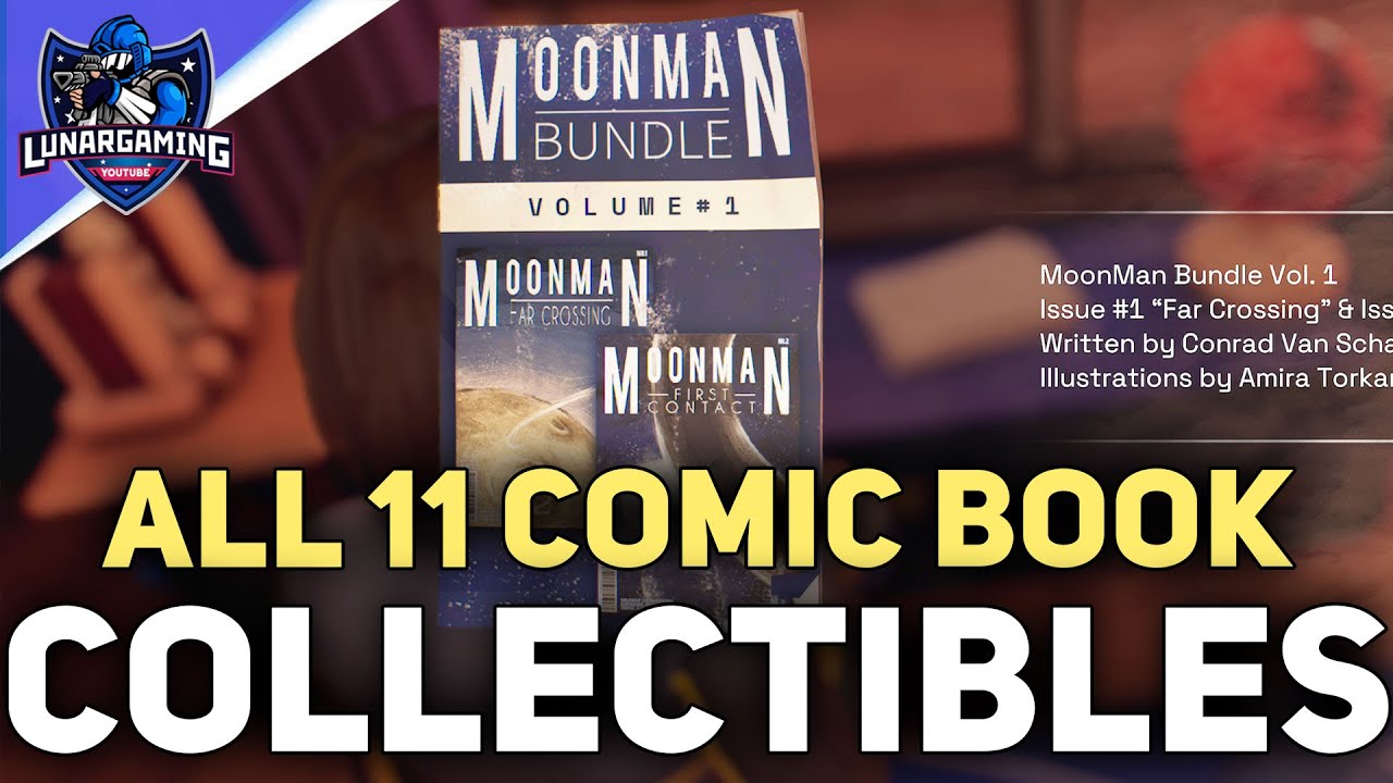 All 11 Comic Book Collectible Locations (Pannapictagraphist) Deliver Us ...