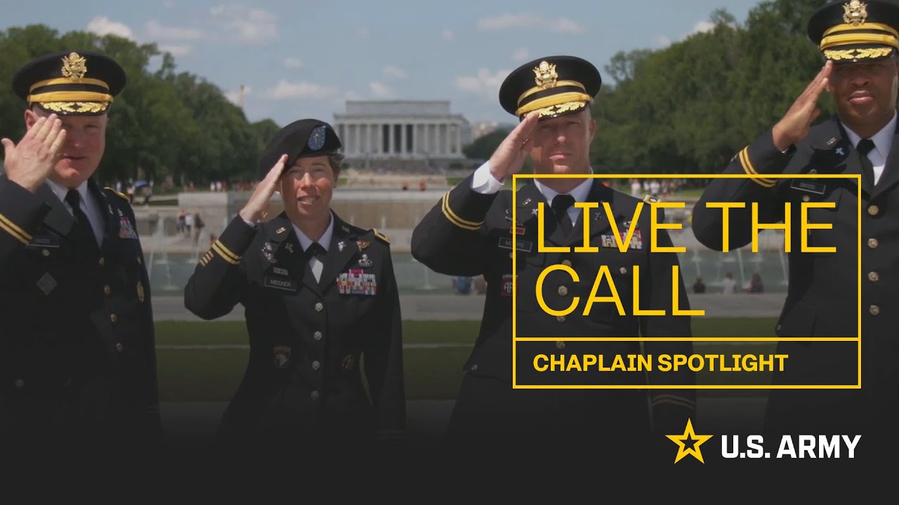 Live the Call as an Army Chaplain - YouTube