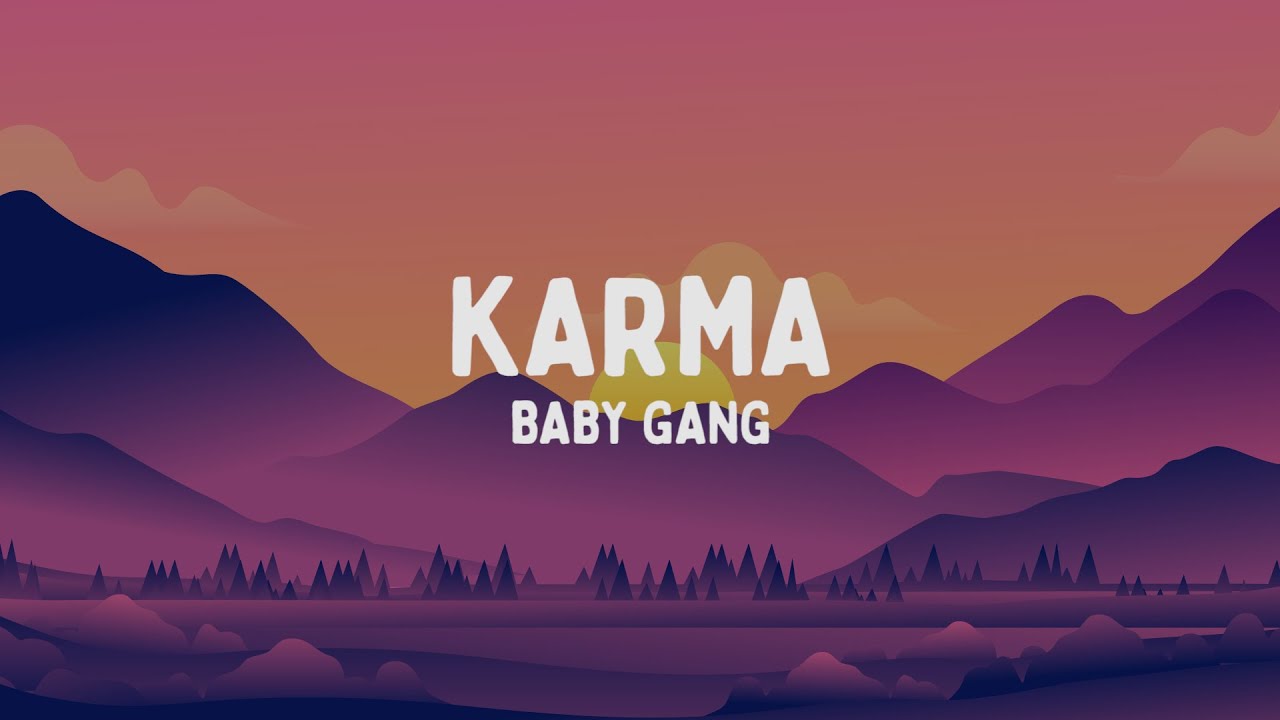 Baby Gang - Karma (Testo/Lyrics) - YouTube