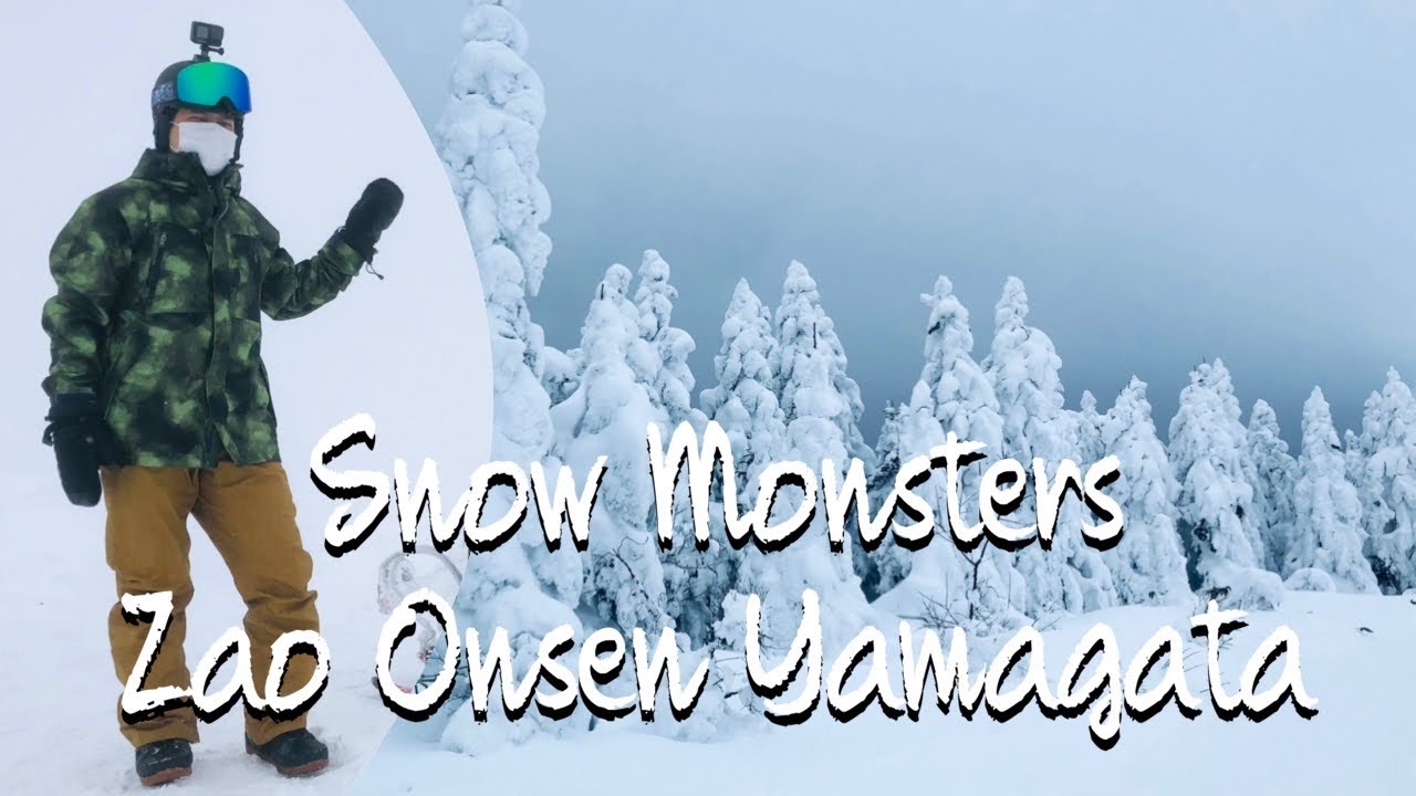 ZAO SNOW MONSTERS View via Zao Ropeway - YouTube