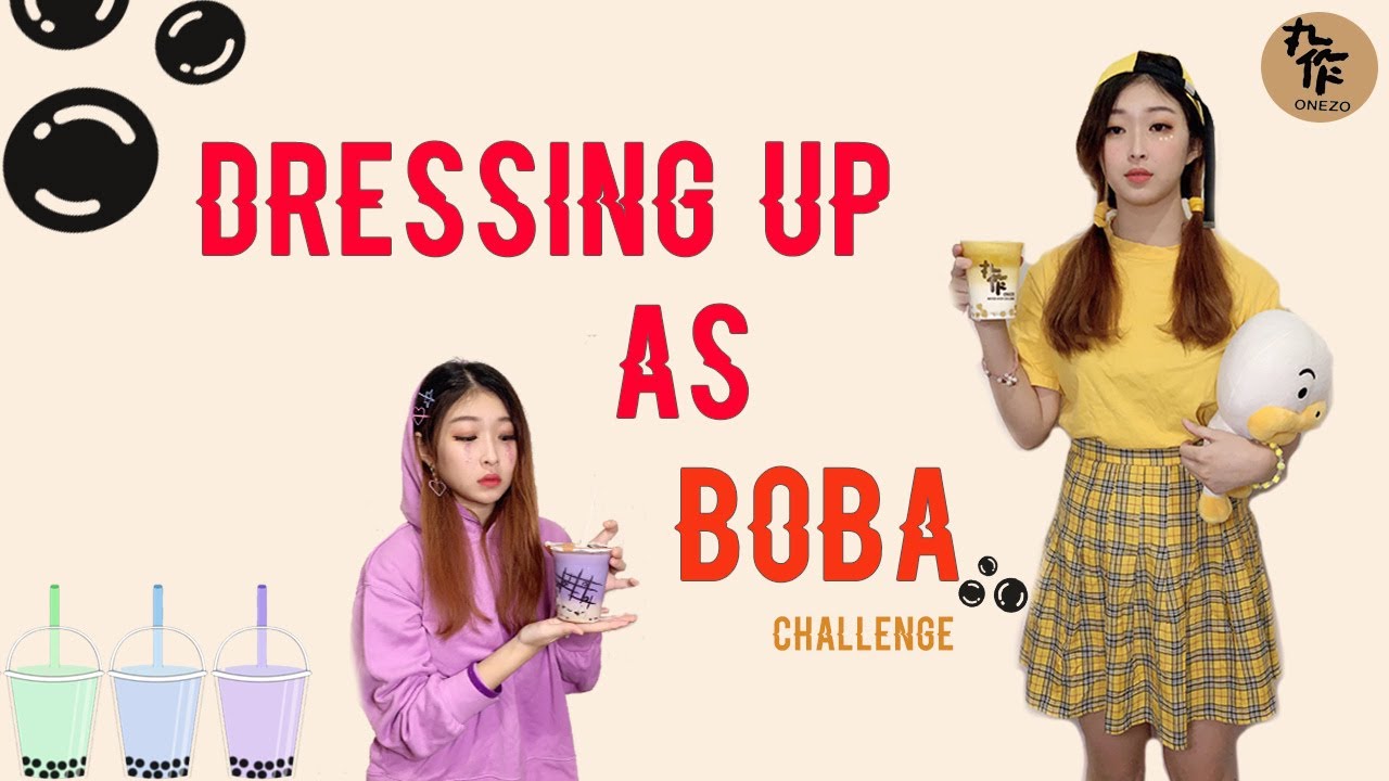 DRESSING UP AS BUBBLE TEA 🍹 | Ceo of boba is here - YouTube