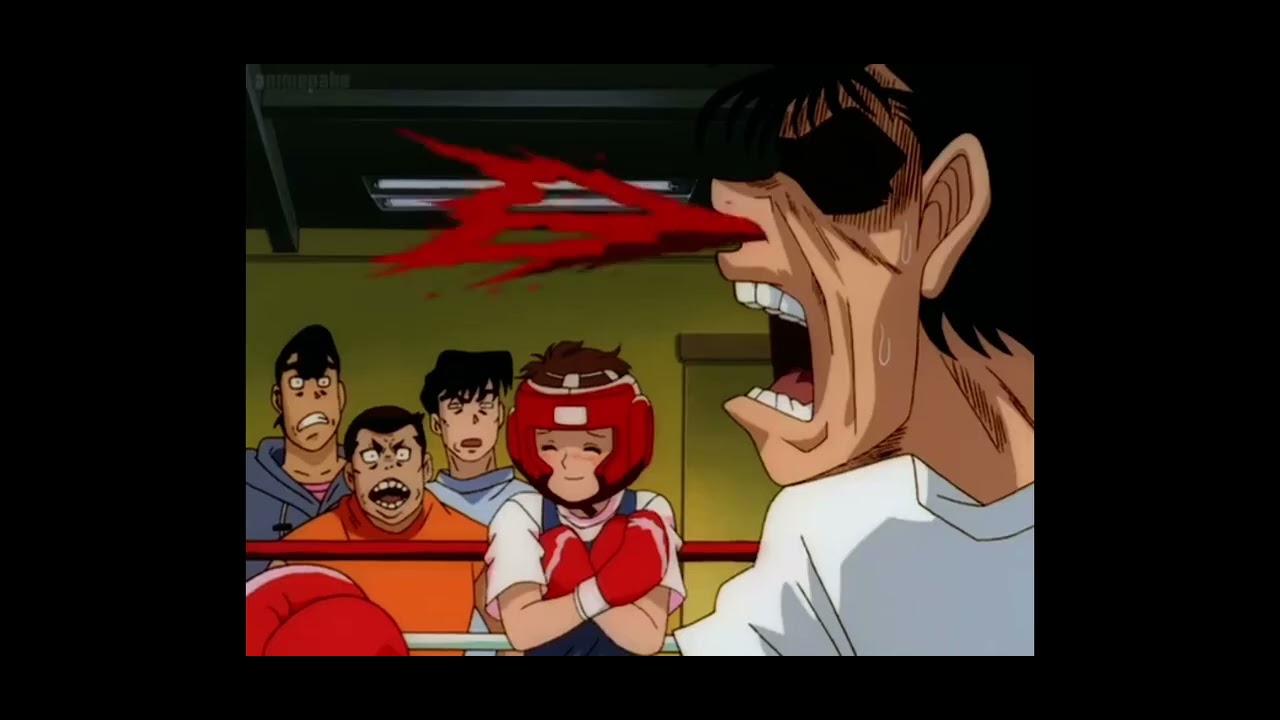 Hajime no ippo funny moment - YouTube