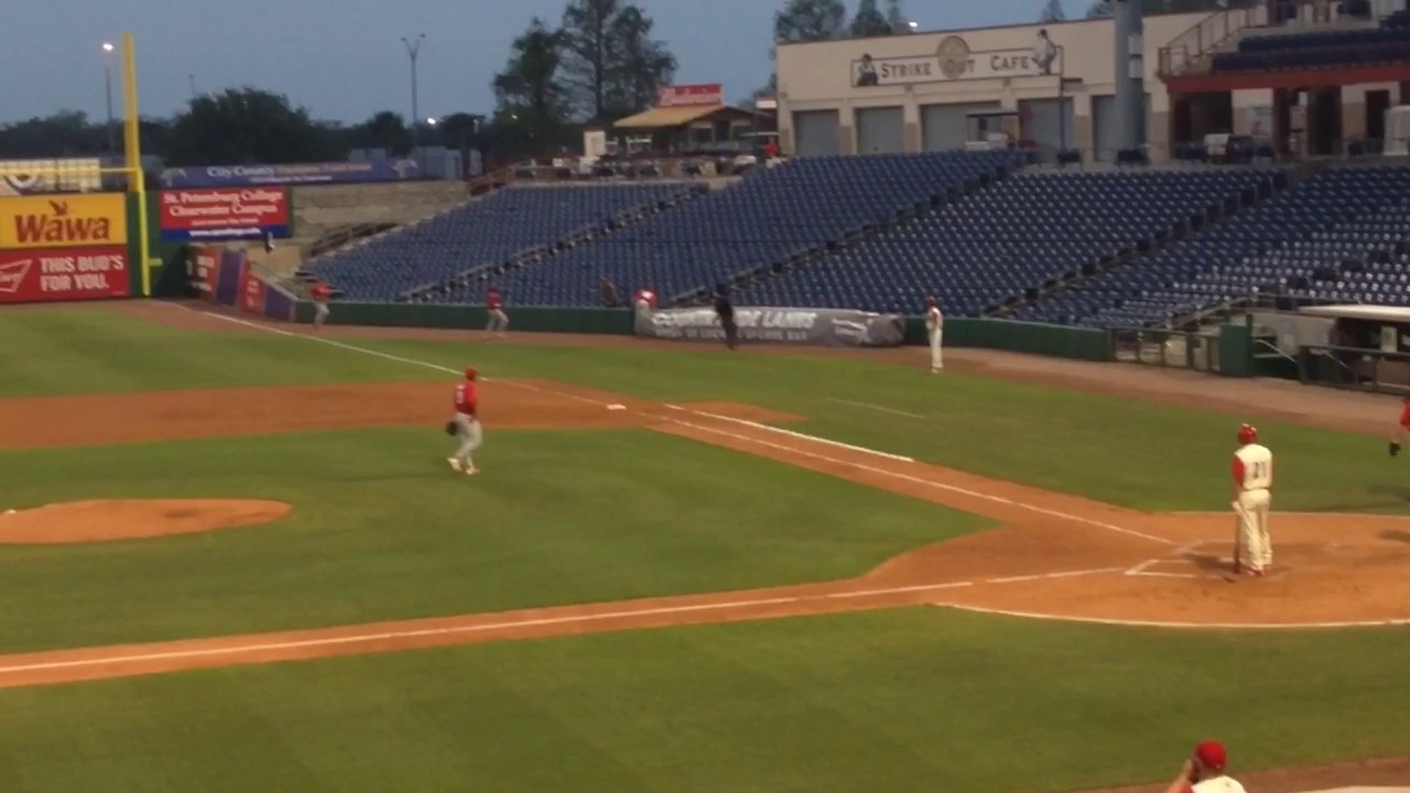 Brett Barbier-Makes Two Great Plays - YouTube