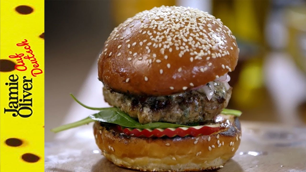 Besser als ein Burger aus der Imbissbude | Cook Clever mit Jamie ...