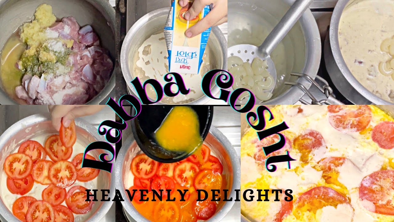 Dabba Gosht🍖Boneless Mutton in Macroni & White Sauce🫕Traditional Recipe ...