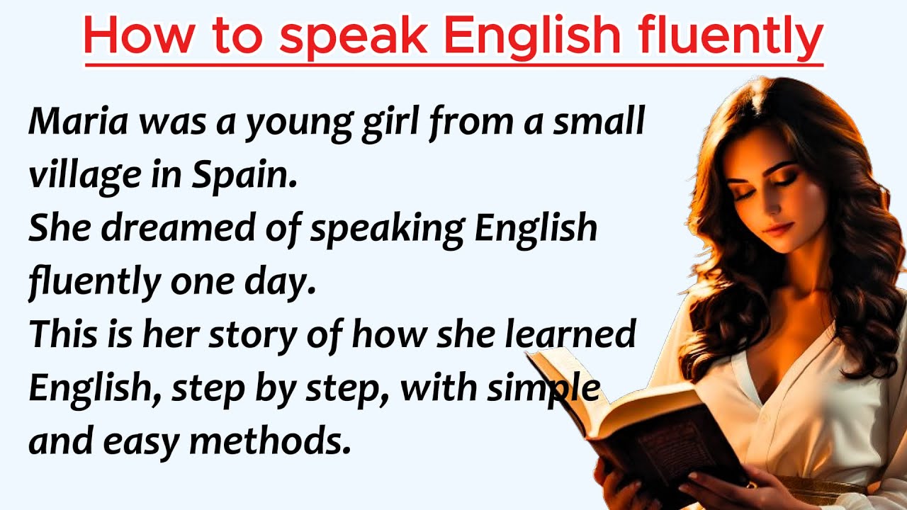 10 steps to speak English fluently | Improve Your English | Learn ...