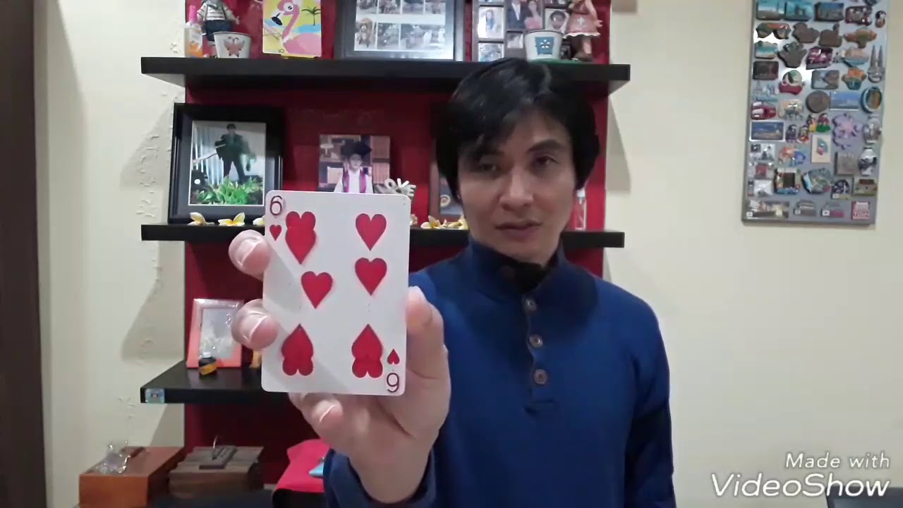 6 to 9 of Heart card Magic - YouTube