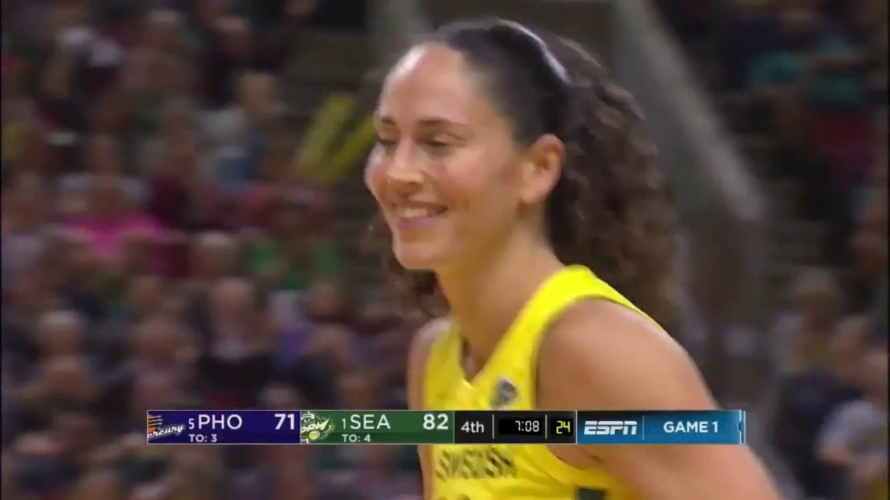 Sue Bird Highlights vs Phoenix Mercury WNBA Playoffs 2018 Semi-Finals ...
