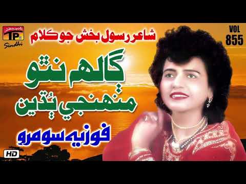 Galeh Na Tho Muhinji Budhin | Fozia Soomro | TP Sindhi
