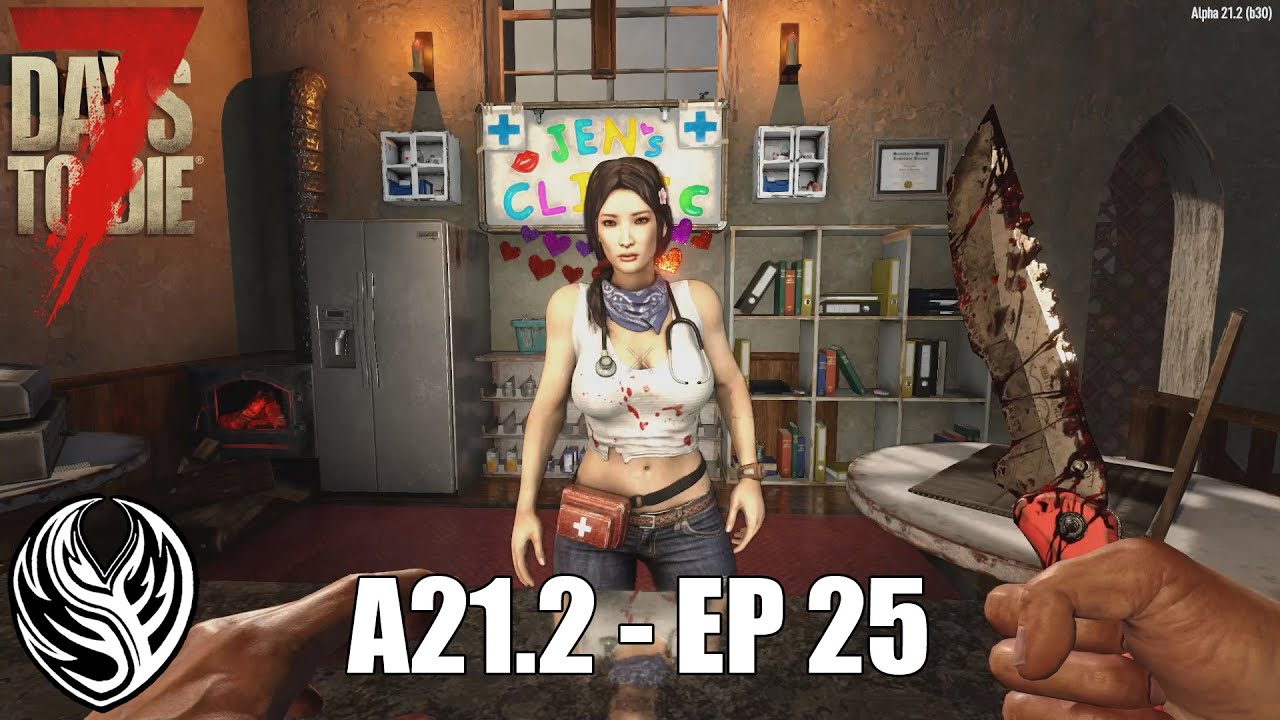 7 Days To Die - Alpha 21 | Ep 25: Trader Jen - YouTube