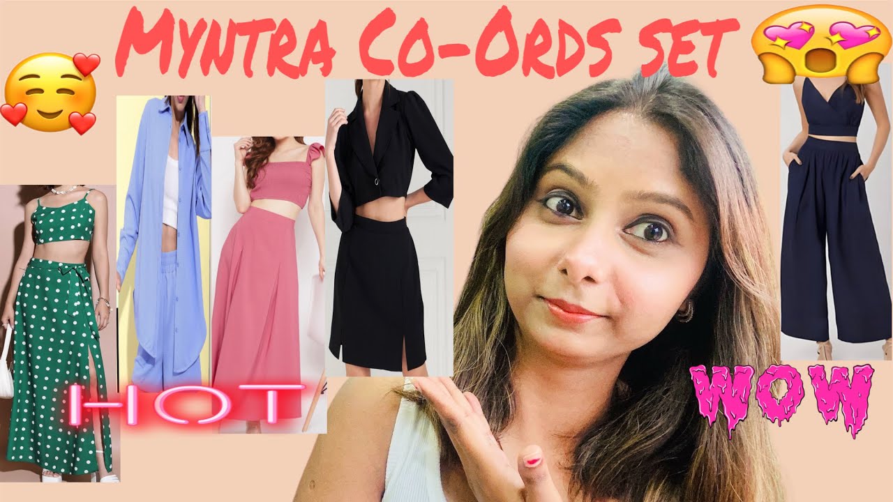 Trendy Myntra Co-Ords set under ₹800 only 😍 Try on haul ️ #myntra #haul ...