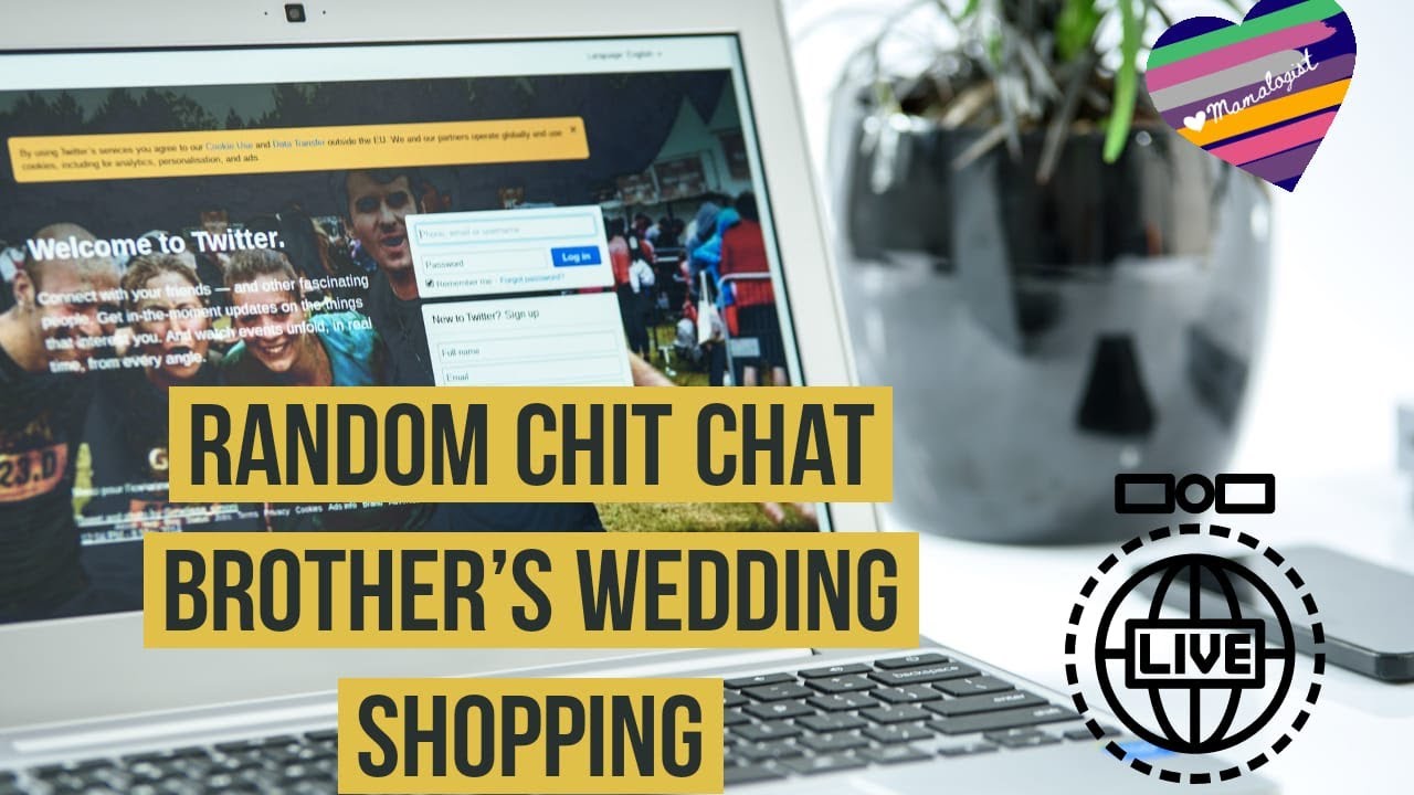 Youtube LIVE session Chit Chat | Brother's Wedding Shopping | #Sister ...