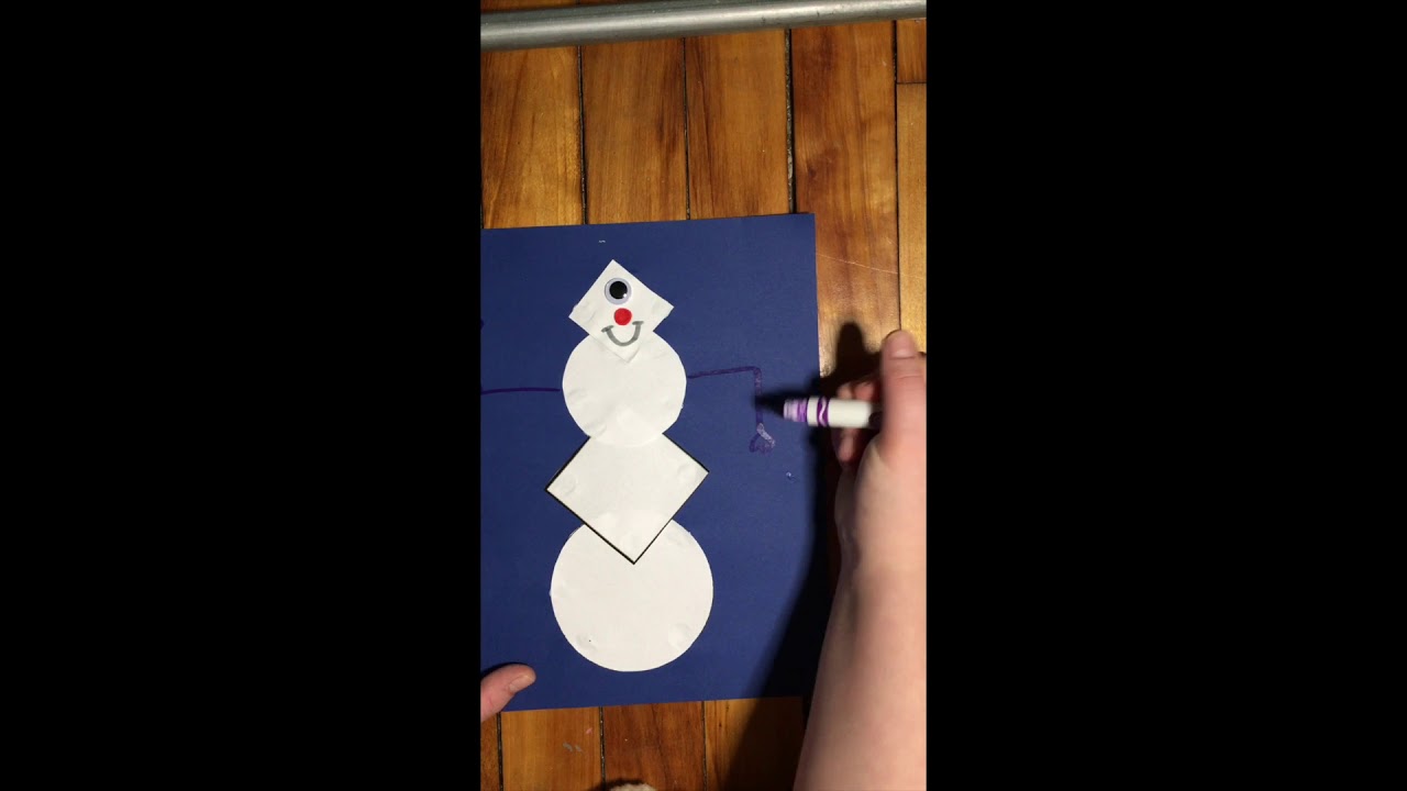 if picasso painted a snowman - YouTube