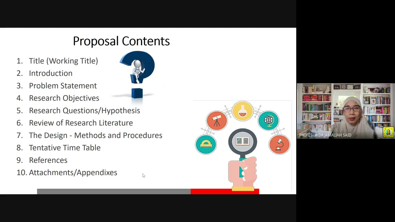 Research Proposal Writing for the Social Sciences by Prof Dr Jamaliah ...