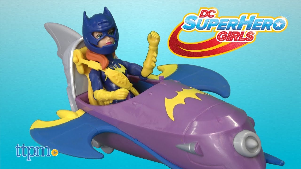 DC Super Hero Girls Batgirl Jet from Mattel - YouTube