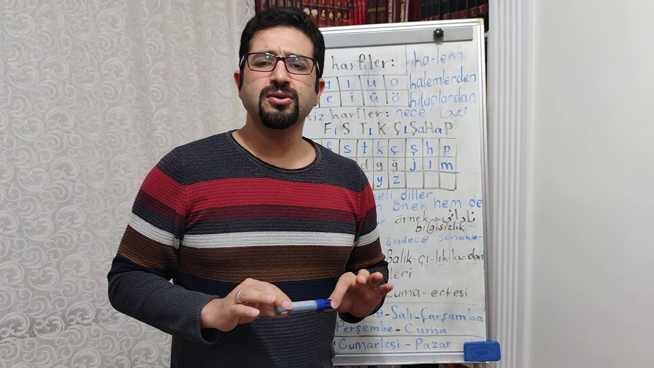 Nurullah Turan-2. Ders: Farsçayı konuşanlar için Türkçe ترکی برای فارسی ...