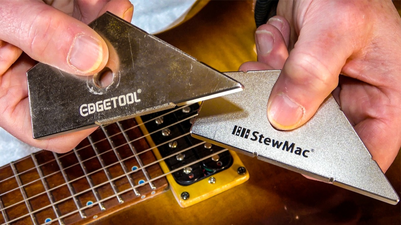 StewMac Fret Kisser vs A Knockoff - YouTube