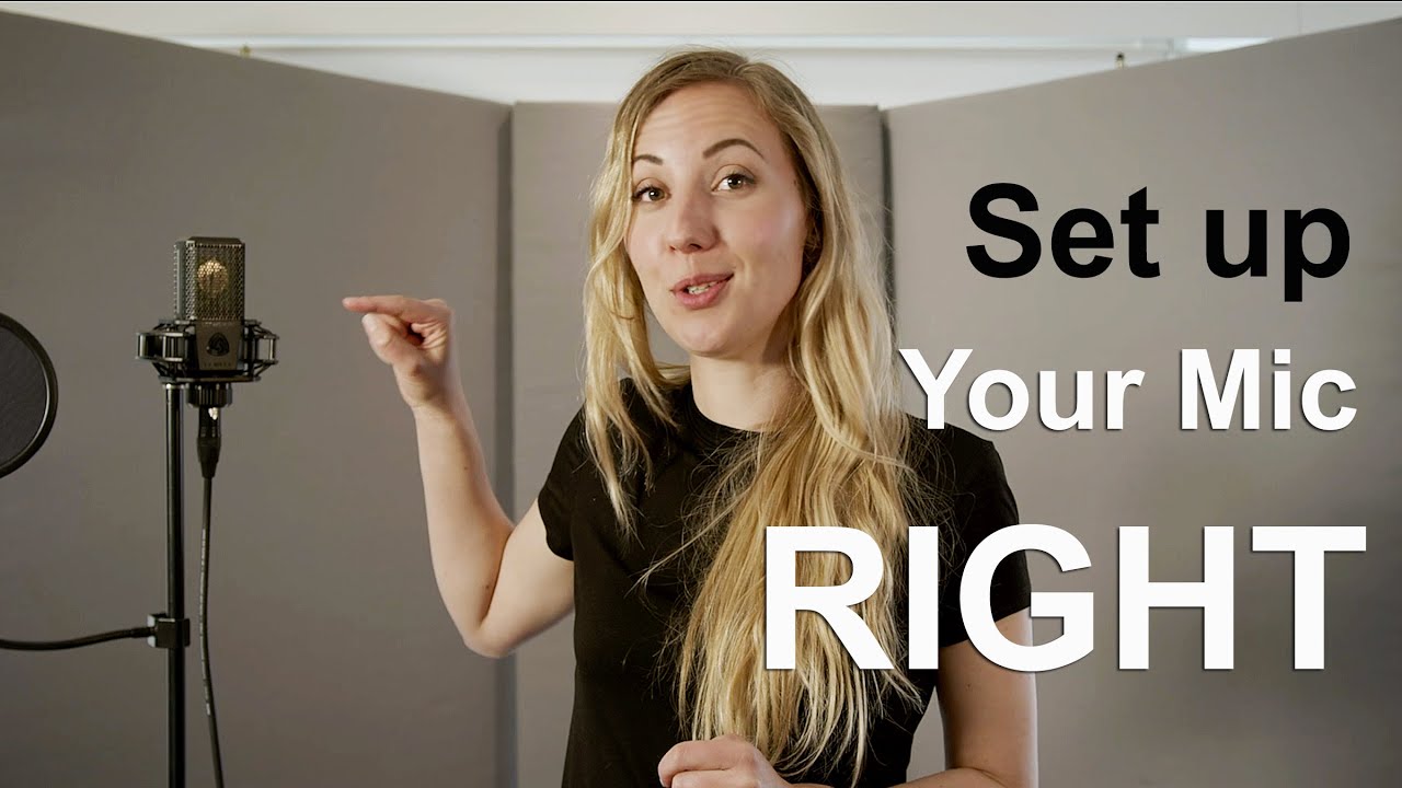 5 Easy Steps to Set Up Your Studio Mic | Vocal Recording Tips - YouTube