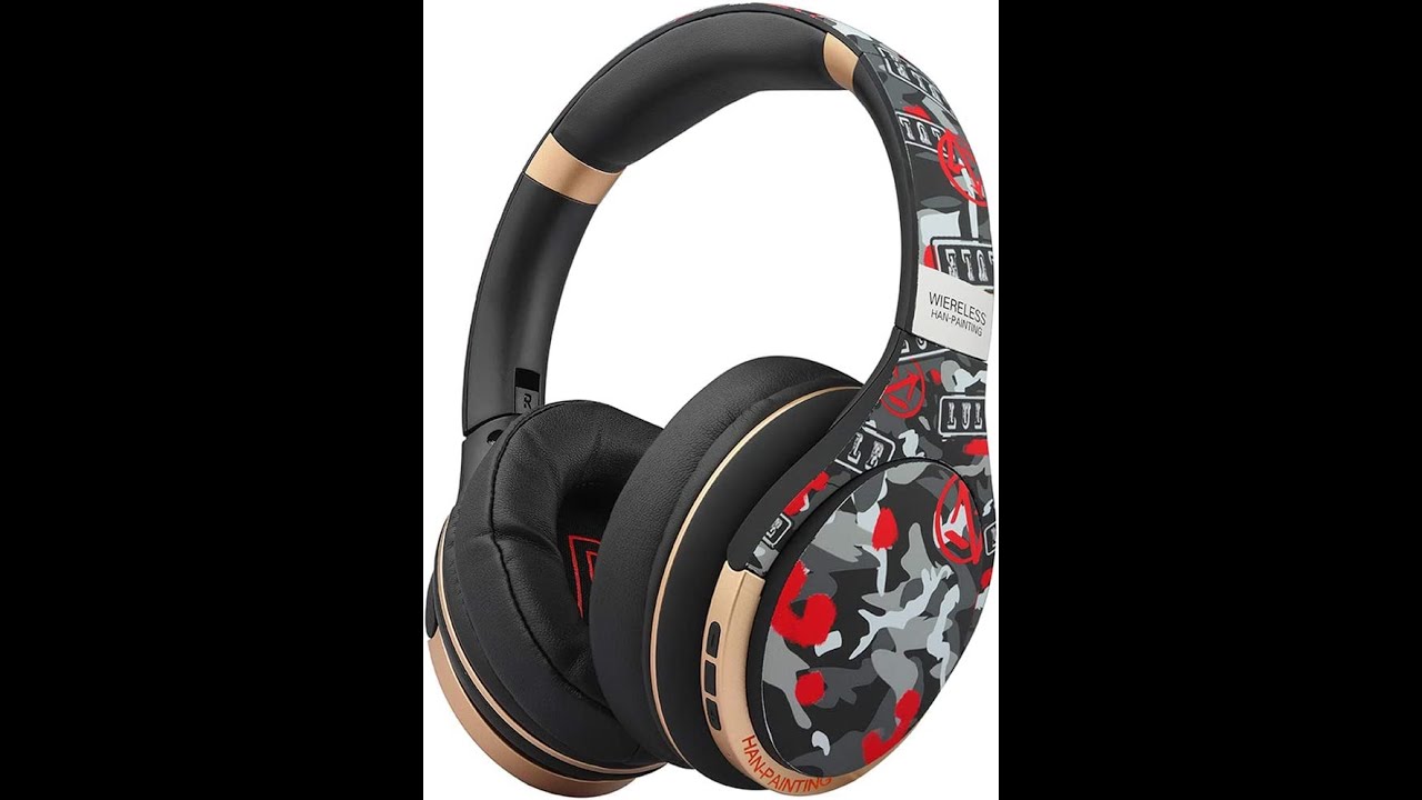 EL A1 Bluetooth Headphones with Microphone, *unbox. review* - YouTube