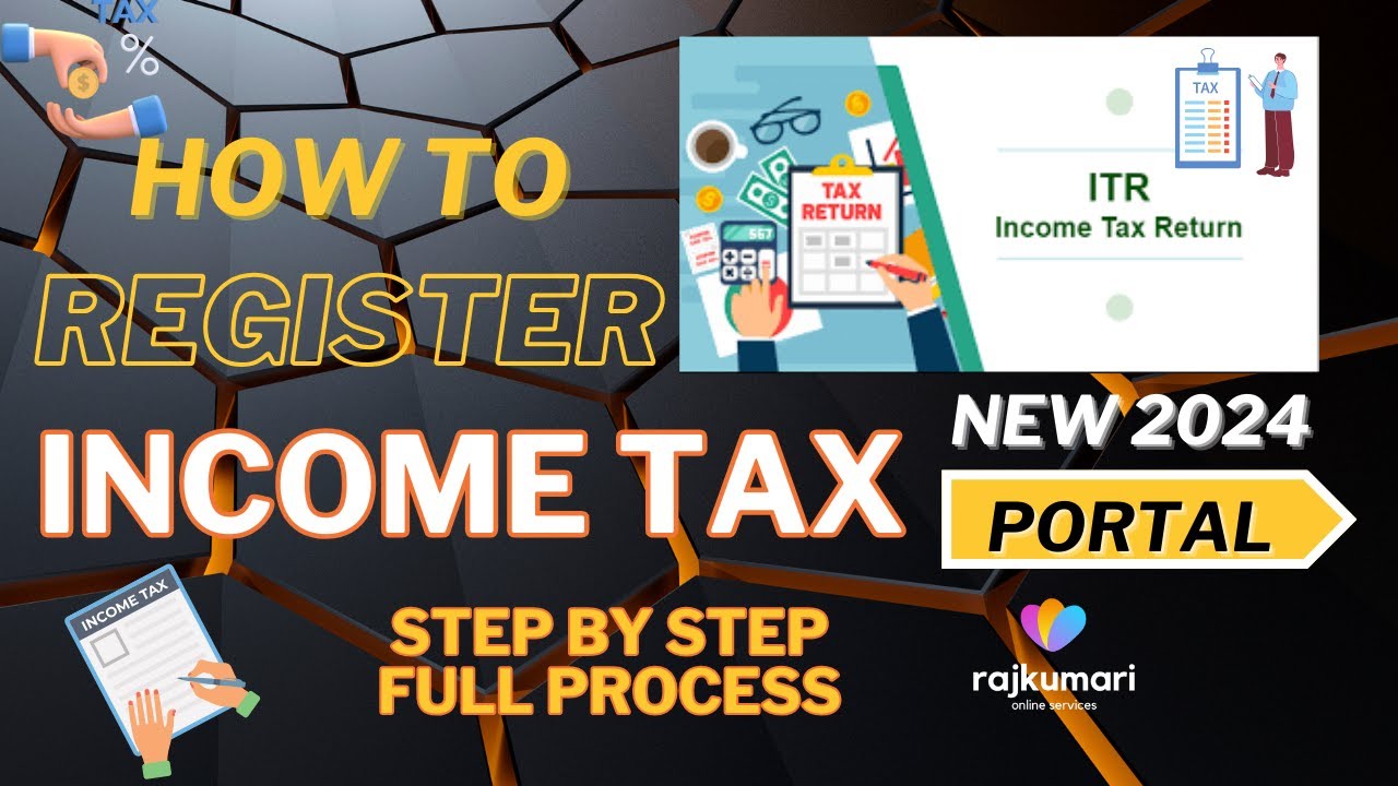 HOW TO REGISTER ITR FOR THE FIRST TIME, HOW TO REGISTER ITR ACCOUNT ...