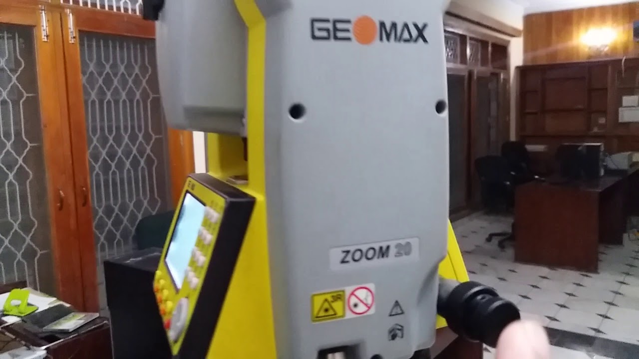 GeoMax Zoom 20 Series Downloading Coords through Geomax Software To ...