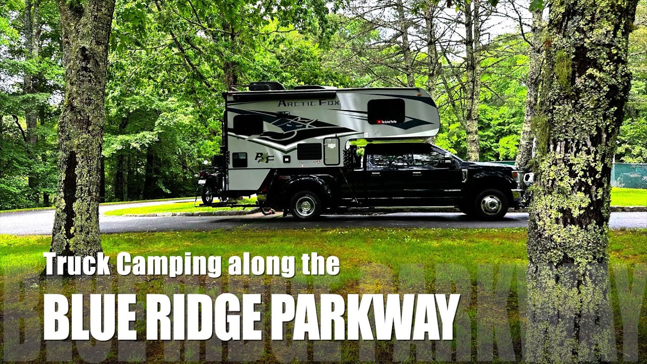 Truck Camping Along the Blue Ridge Parkway - YouTube