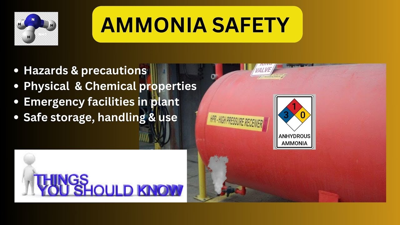 Ammonia Safety | Hazards & Precautions |Ammonia Leak incident ...