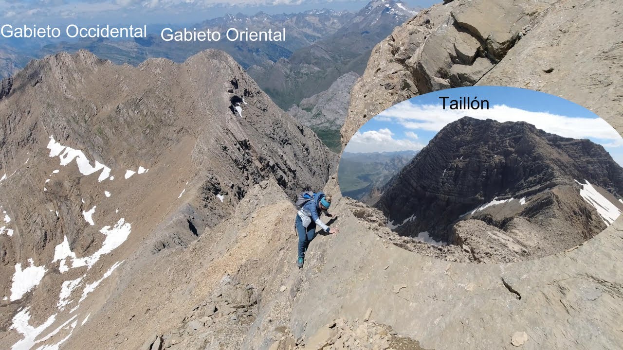 PICO TAILLÓN por la cresta de los GABIETOS - Vuelta por la Brecha de ...