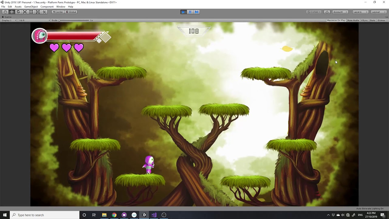 animation in game woo - YouTube