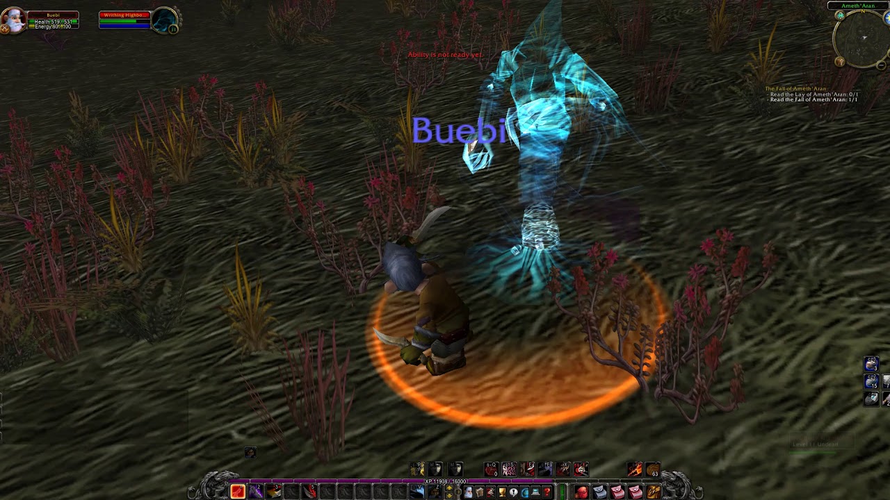 The Fall of Ameth'Aran WoW Classic Quest - YouTube