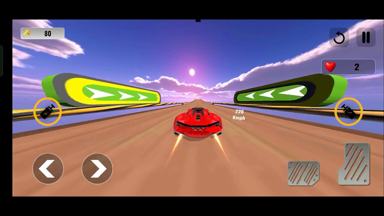 crezy mega remp car racing gameplay | Android gameplay | trending game ...