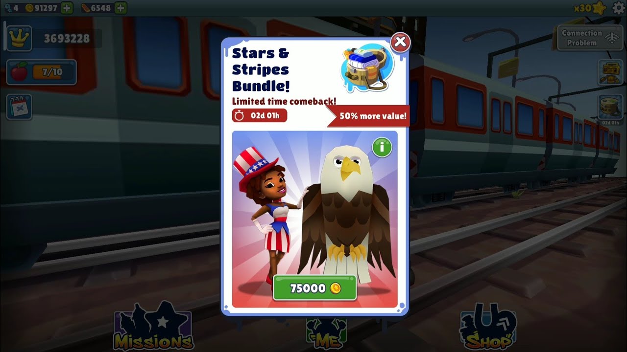 SUBWAY SURFERS NEW YORK 2021 : UNLOCKING STARS & STRIPES BUNDLE🌟 - YouTube