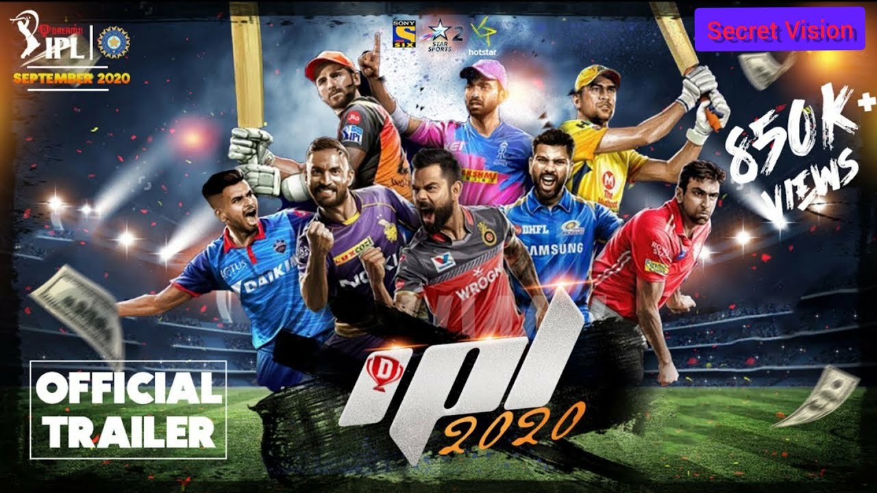 IPL 2020 Official trailer - (SEPTEMBER 19 )|BCCI || IPL Promo 2020 ...