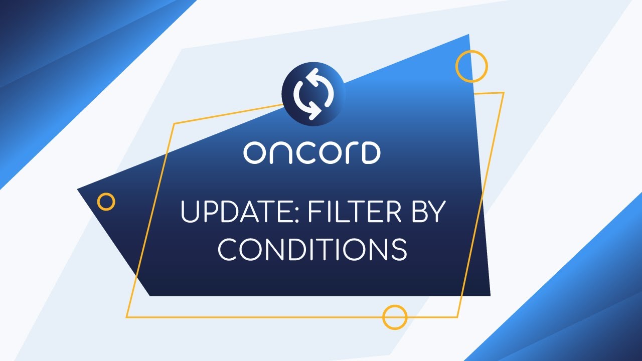 A New Method to Filter Contacts & Sales in Oncord - YouTube