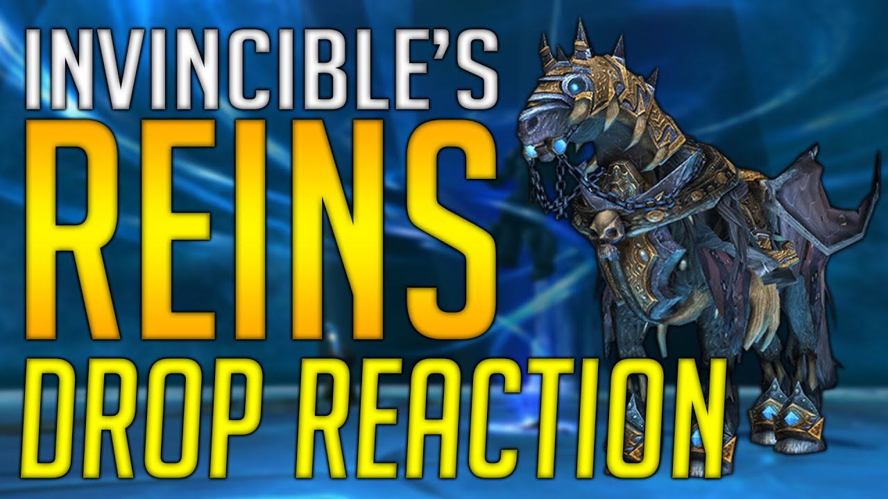 WoW | Invincible's Reins [DROP REACTION] - YouTube
