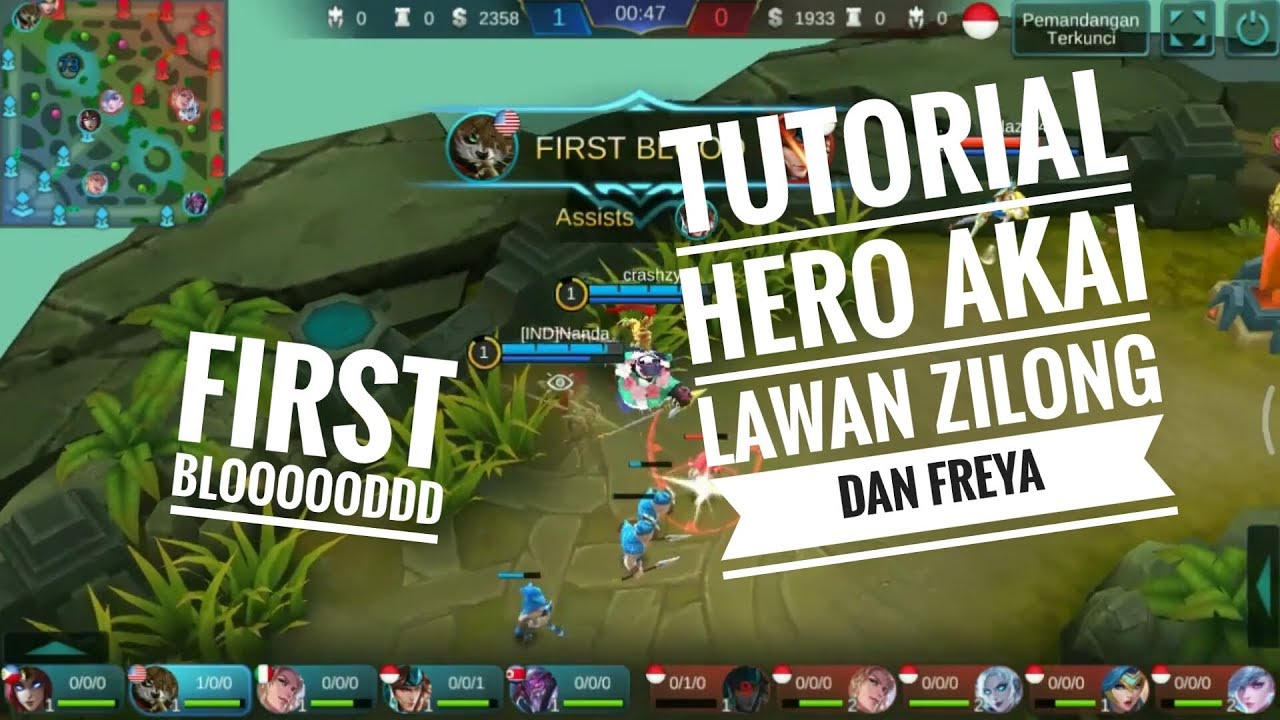 AKAI - CARA PAKAI HERO AKAI GAME MOBILE LEGEND INDONESIA #1 - YouTube