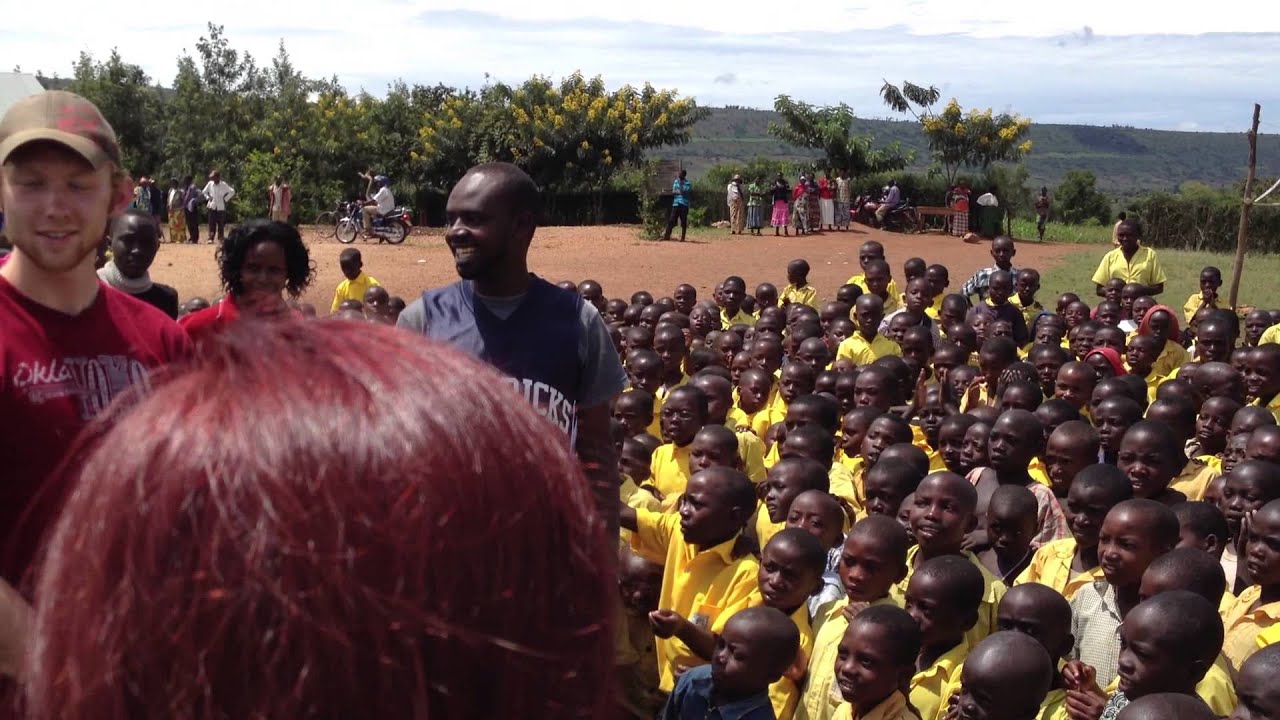 Kageyo School Welcomes FBHS Team - YouTube