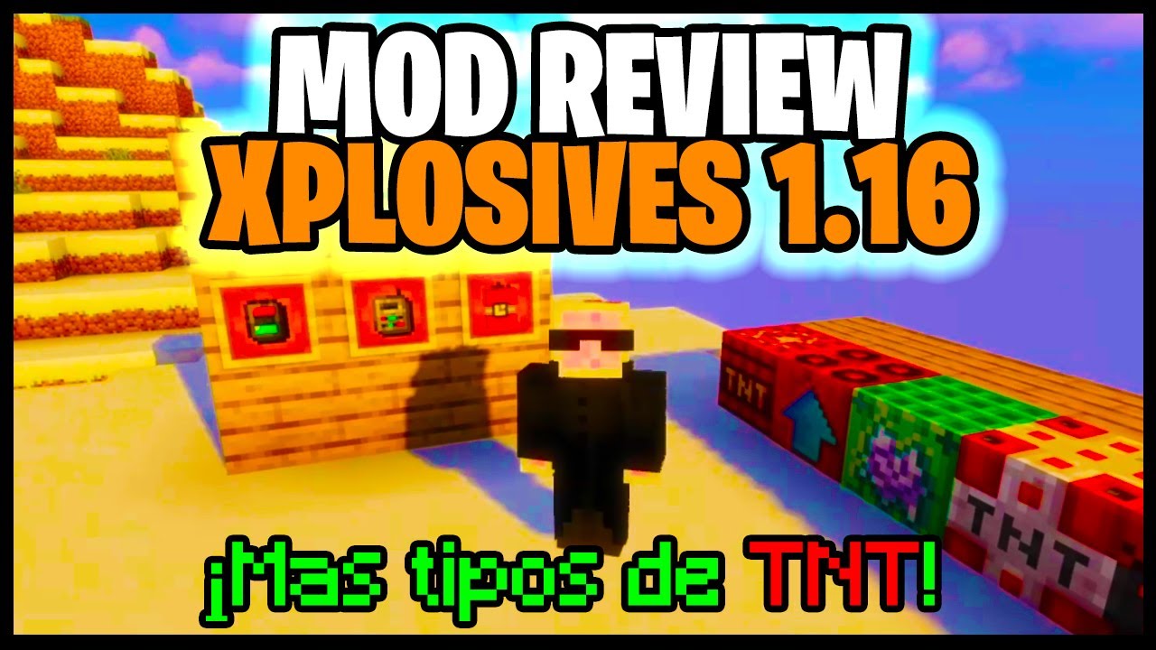 ¡XPLOSIVES MOD 1.16! | Más TNT en tus mundos de Minecraft | MOD REVIEW - YouTube