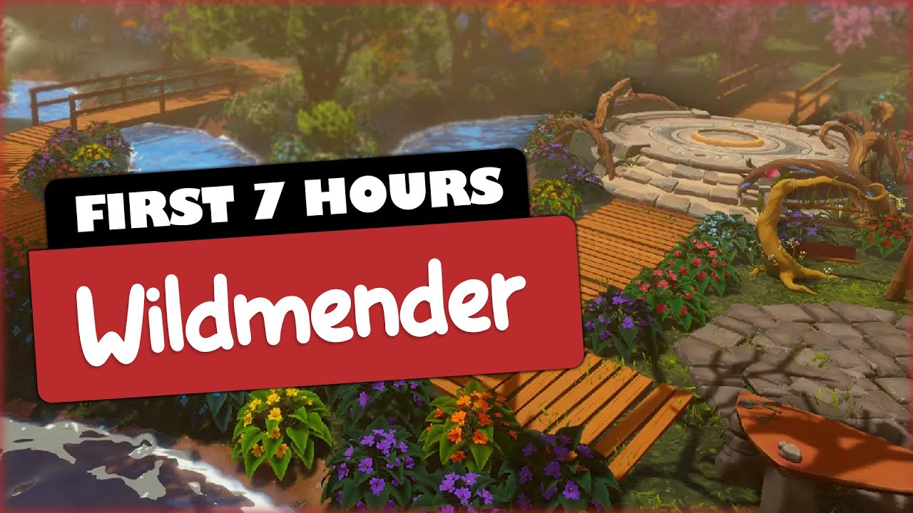 Wildmender» – First 7 Hours | A unique Survival Farming Sim - YouTube