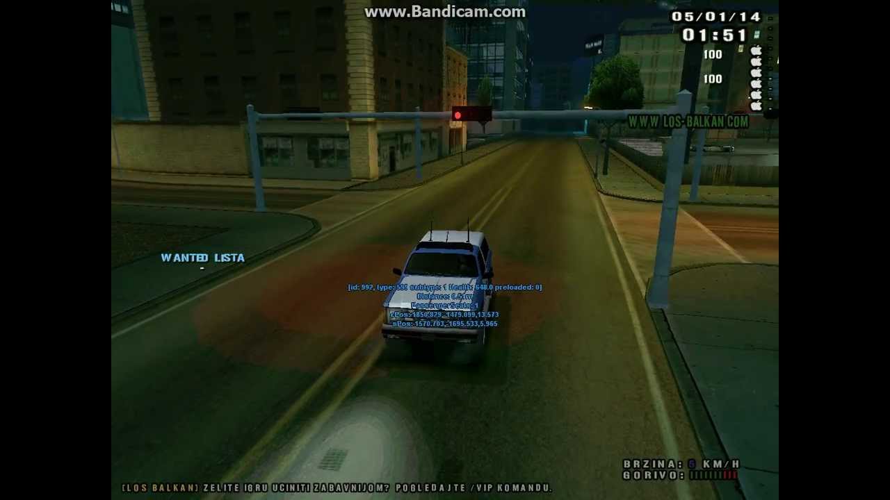 Emergency Light mod - GTA SA - YouTube