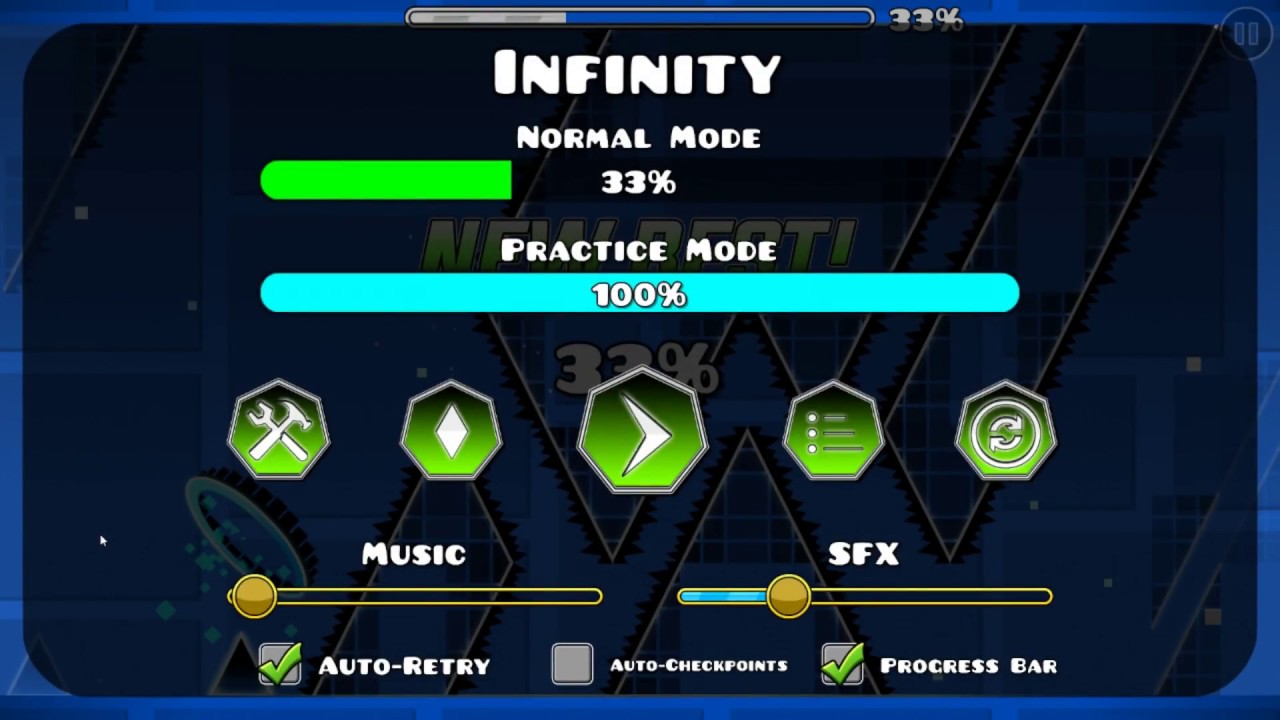 Infinity 33% (Extreme demon progress #4) - YouTube