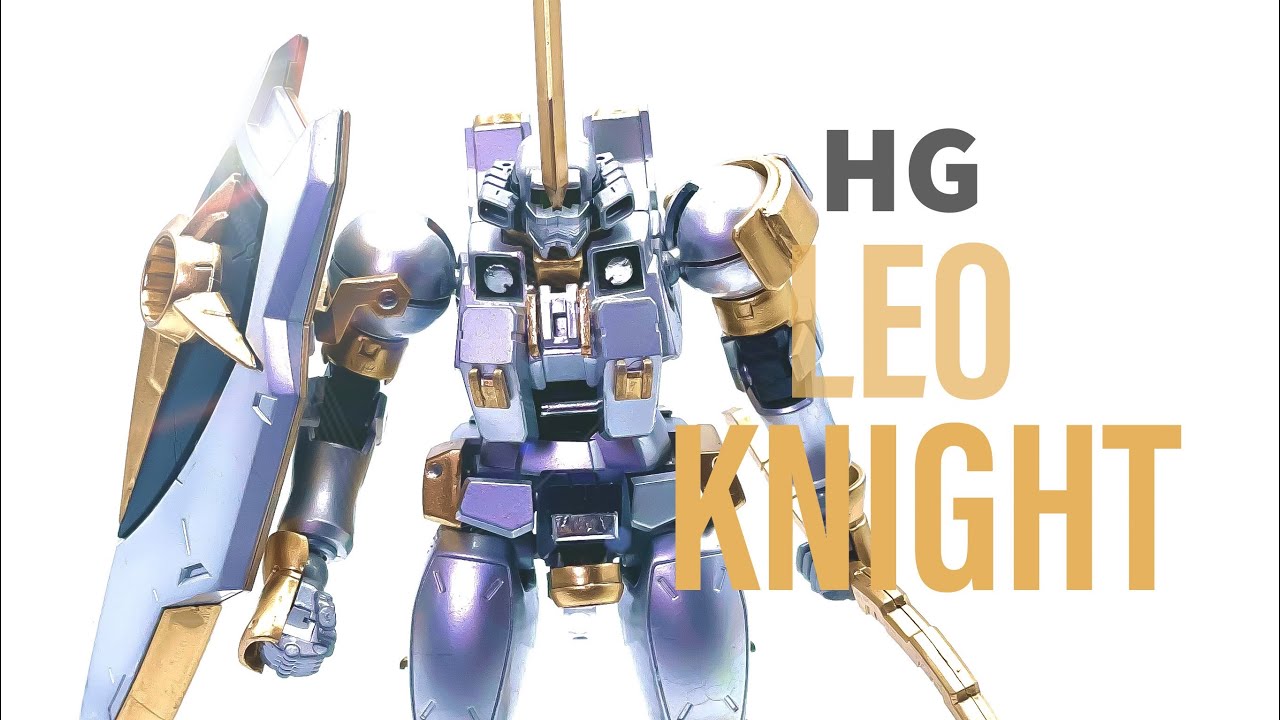 Gunpla Custom Build HG Leo Custom Build - YouTube