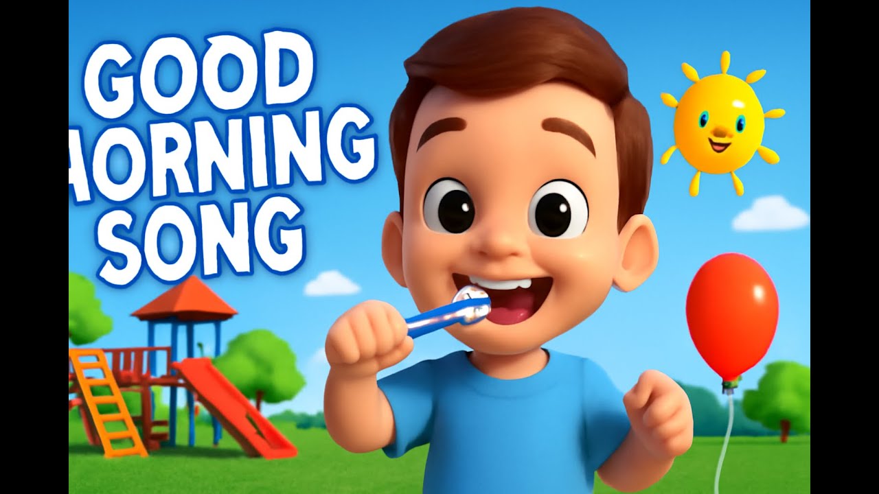 Good Morning Sunshine 🌞 | Cartoon Kids Song & Morning Routine ...