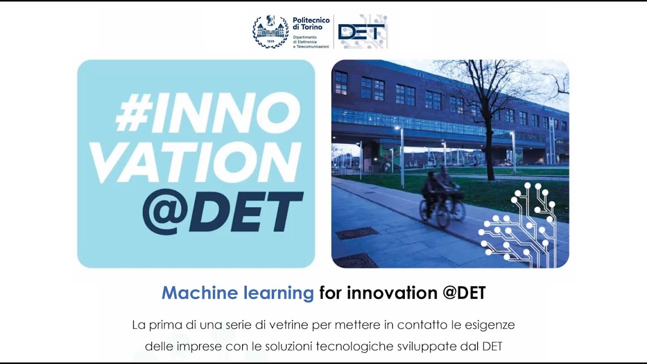 Innovation@DET | Machine learning for innovation - YouTube