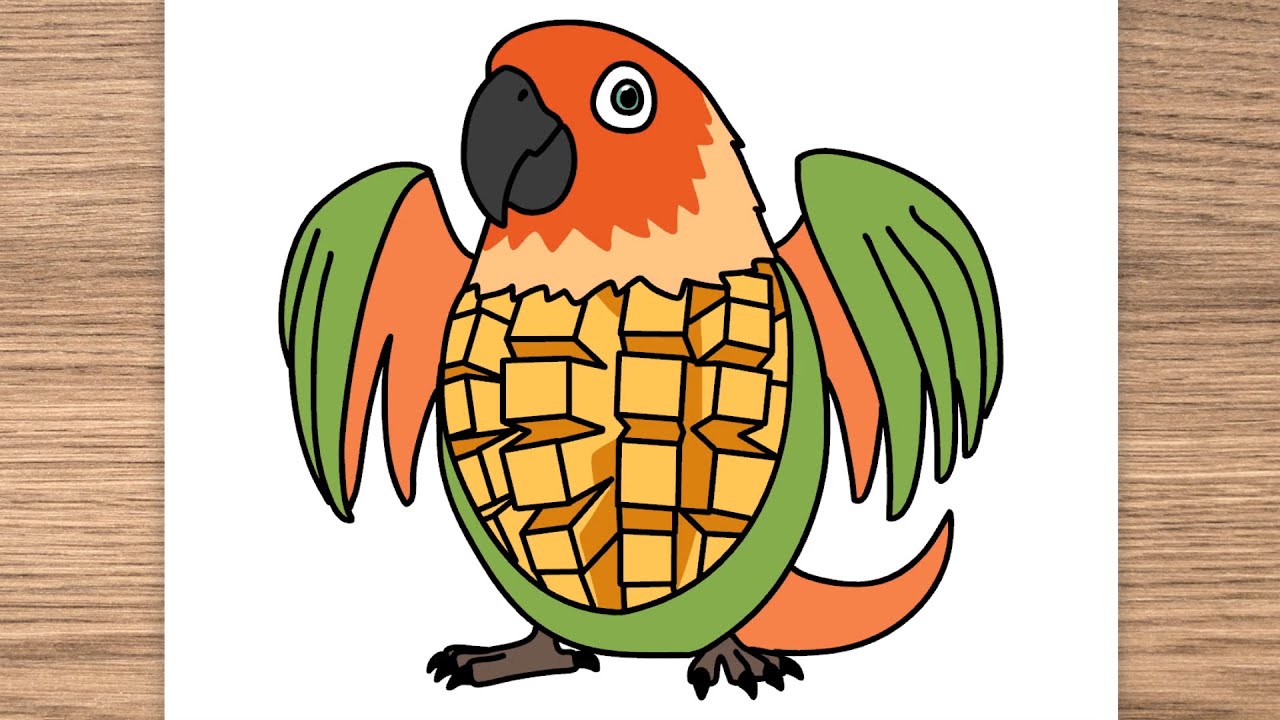 How to draw Mangolini Parrocini - YouTube